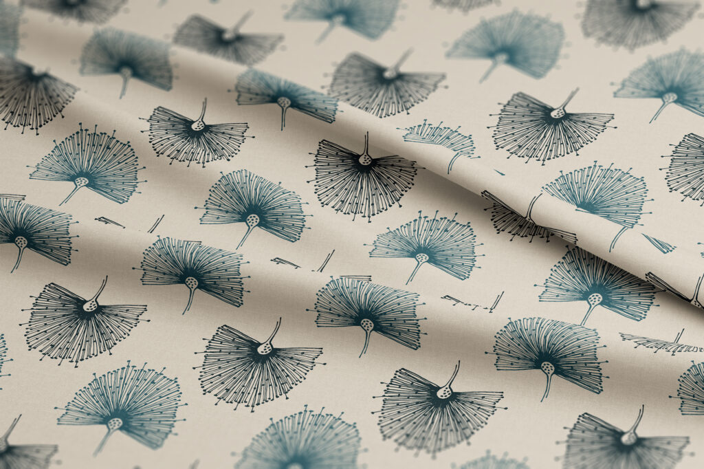 Lucia Fan Midnight Blue - Munike